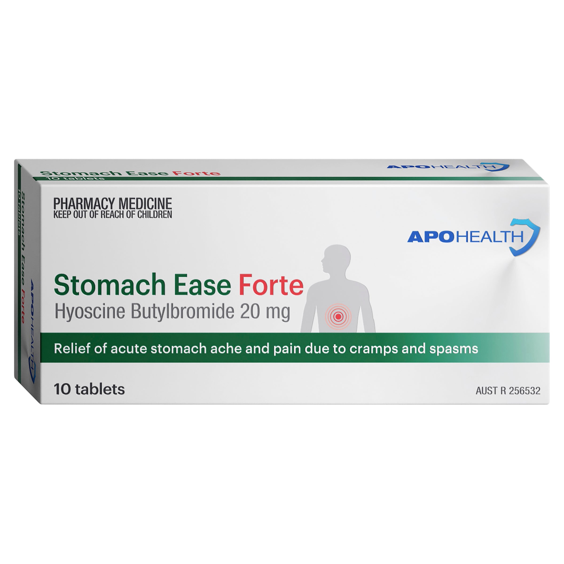 APOHEALTH Stomach Ease Forte Tab 20mg 10 – HealthEZ Pharmacy