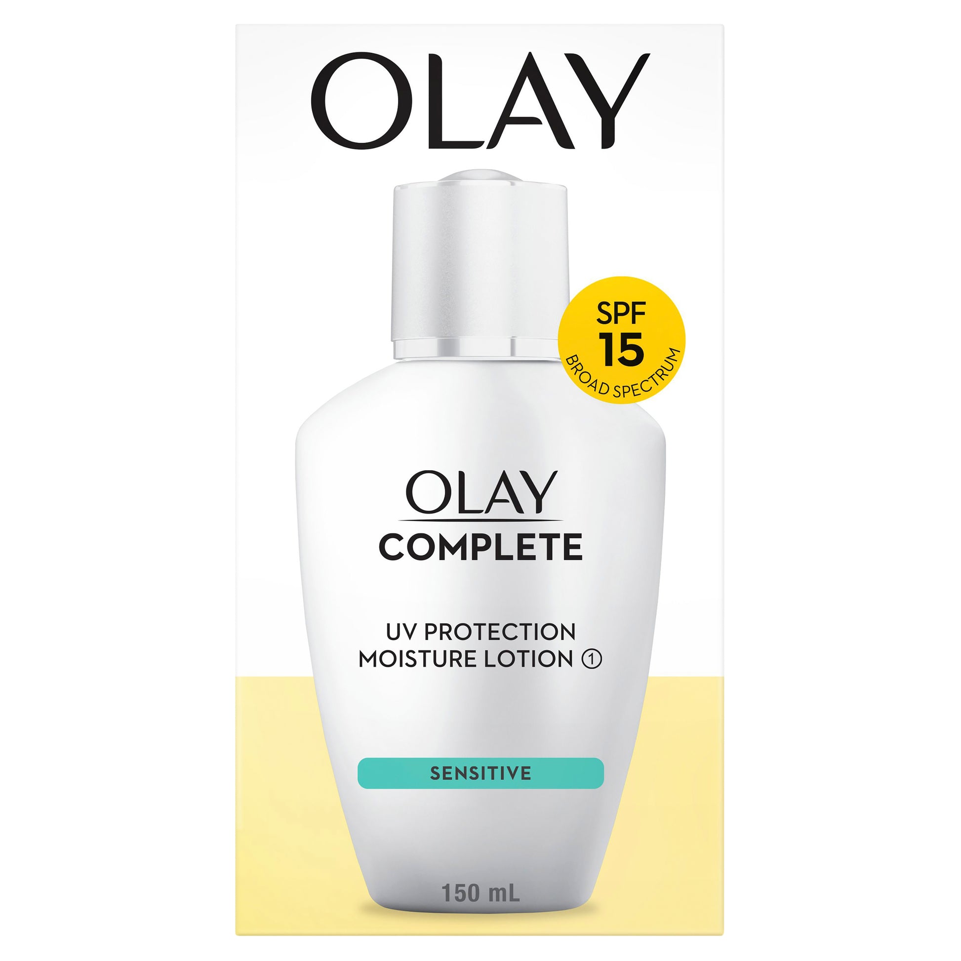 Olay Complete Defence Daily UV Moisturising Lotion SPF15 Sensitive 150 ...