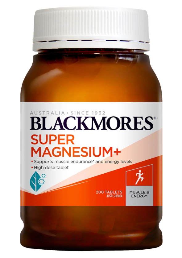Blackmores Super Magnesium+ 200 Tablets – HealthEZ Pharmacy