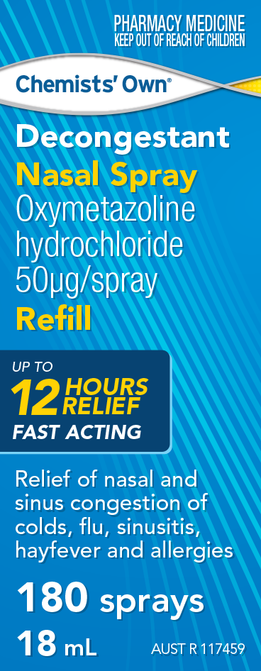 CO Decongestant Nasal Spray Refill 180 Sprays 18ml – HealthEZ Pharmacy