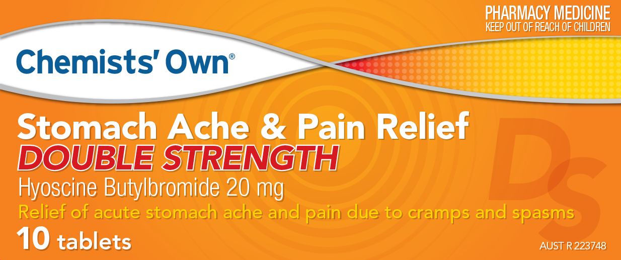 CO Stomach Ache & Pain Double Strength Tablets 10 – HealthEZ Pharmacy