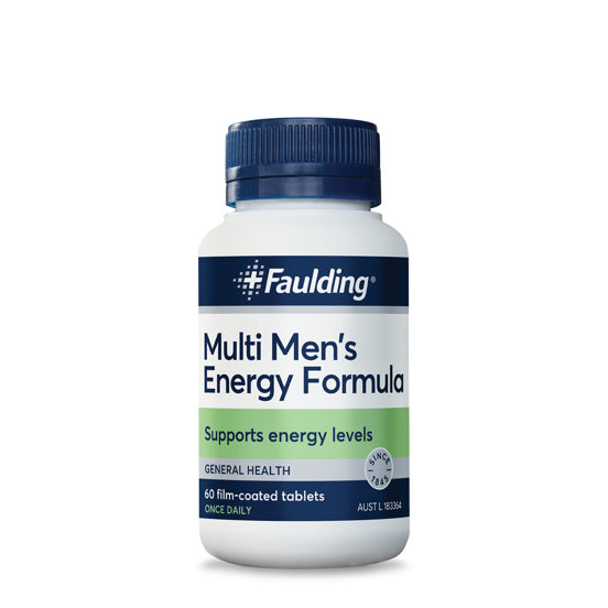 Faulding Multi Men's Energy Formula 60 Tablets – HealthEZ Pharmacy