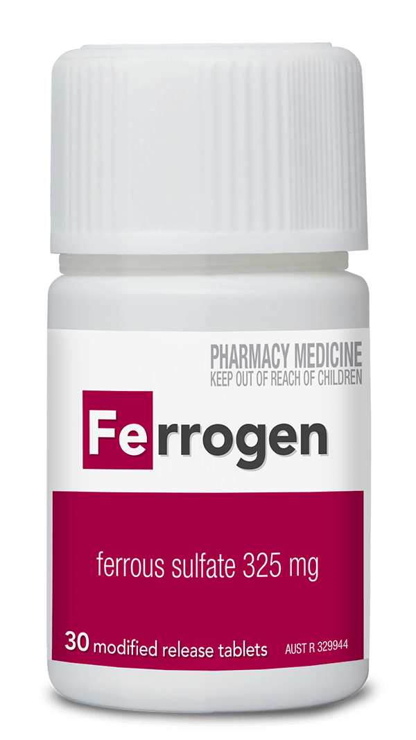 Ferrogen Iron 30 Modified Release Tablets – HealthEZ Pharmacy