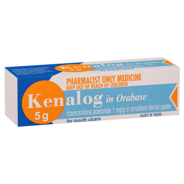 Kenalog in Orabase for Mouth Ulcers 5g - Triamcinolone – HealthEZ Pharmacy