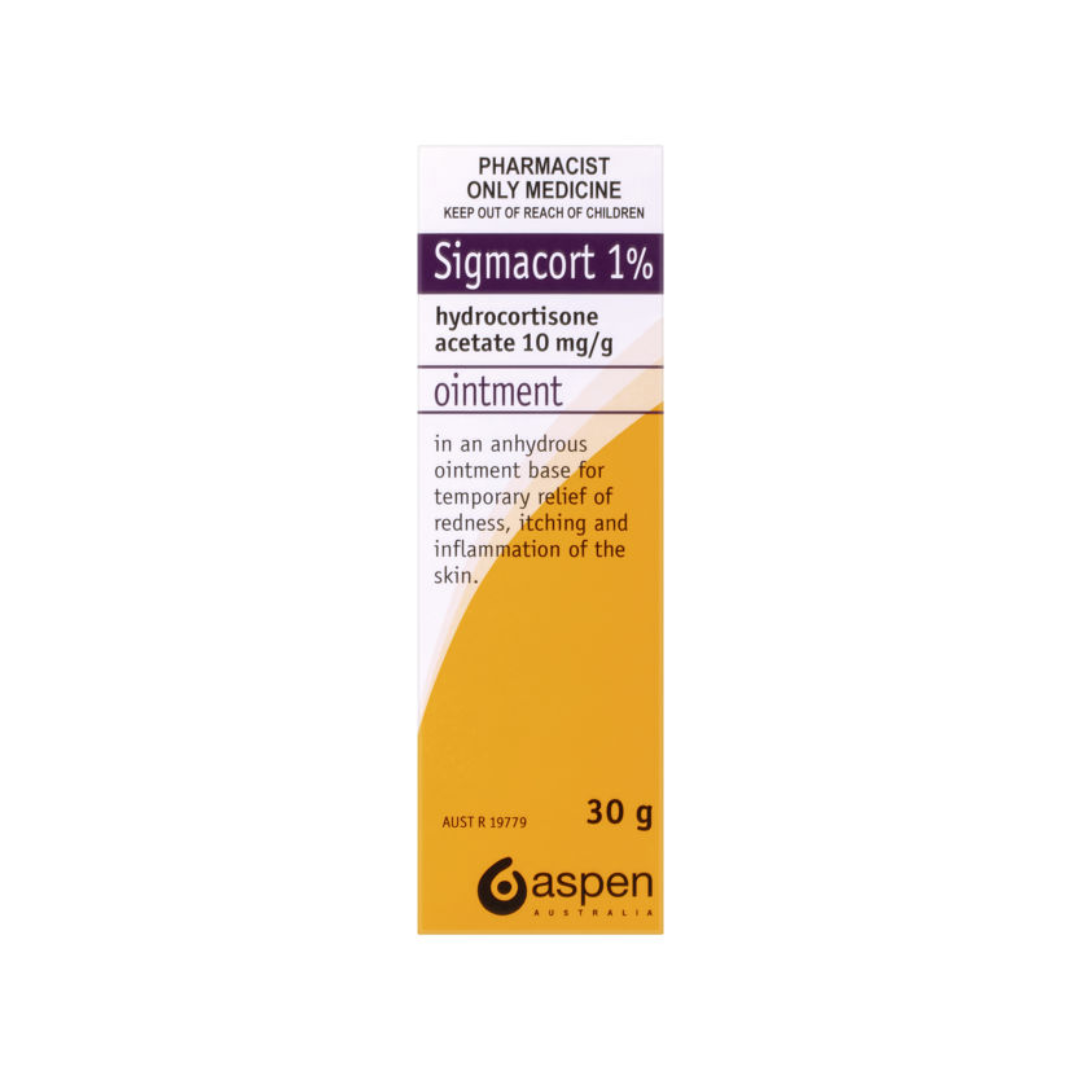 Sigmacort 1% Ointment 30g - Hydrocortisone – HealthEZ Pharmacy