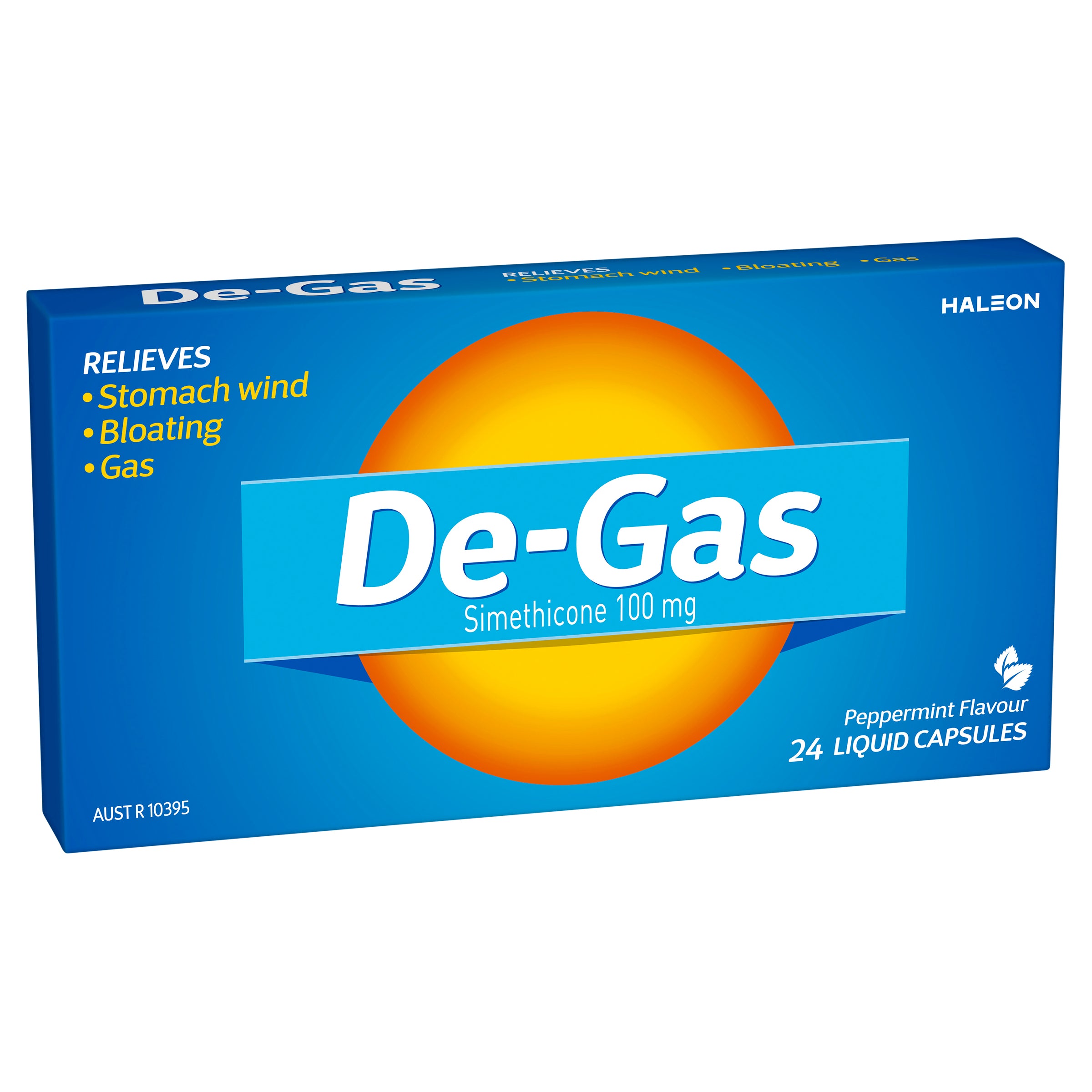 De Gas Capsules 100mg 24 – HealthEZ Pharmacy