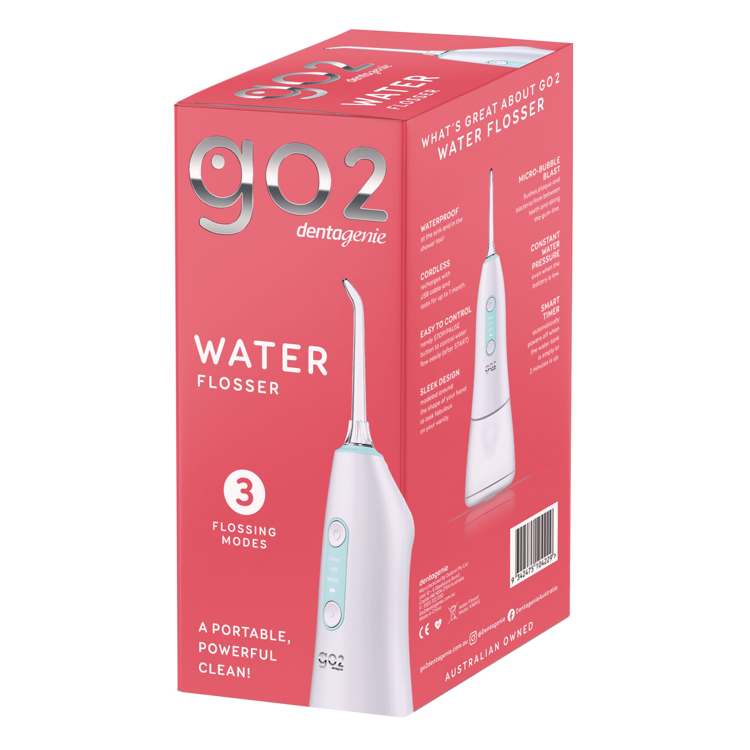 GO2 Dentagenie Water Flosser – HealthEZ Pharmacy