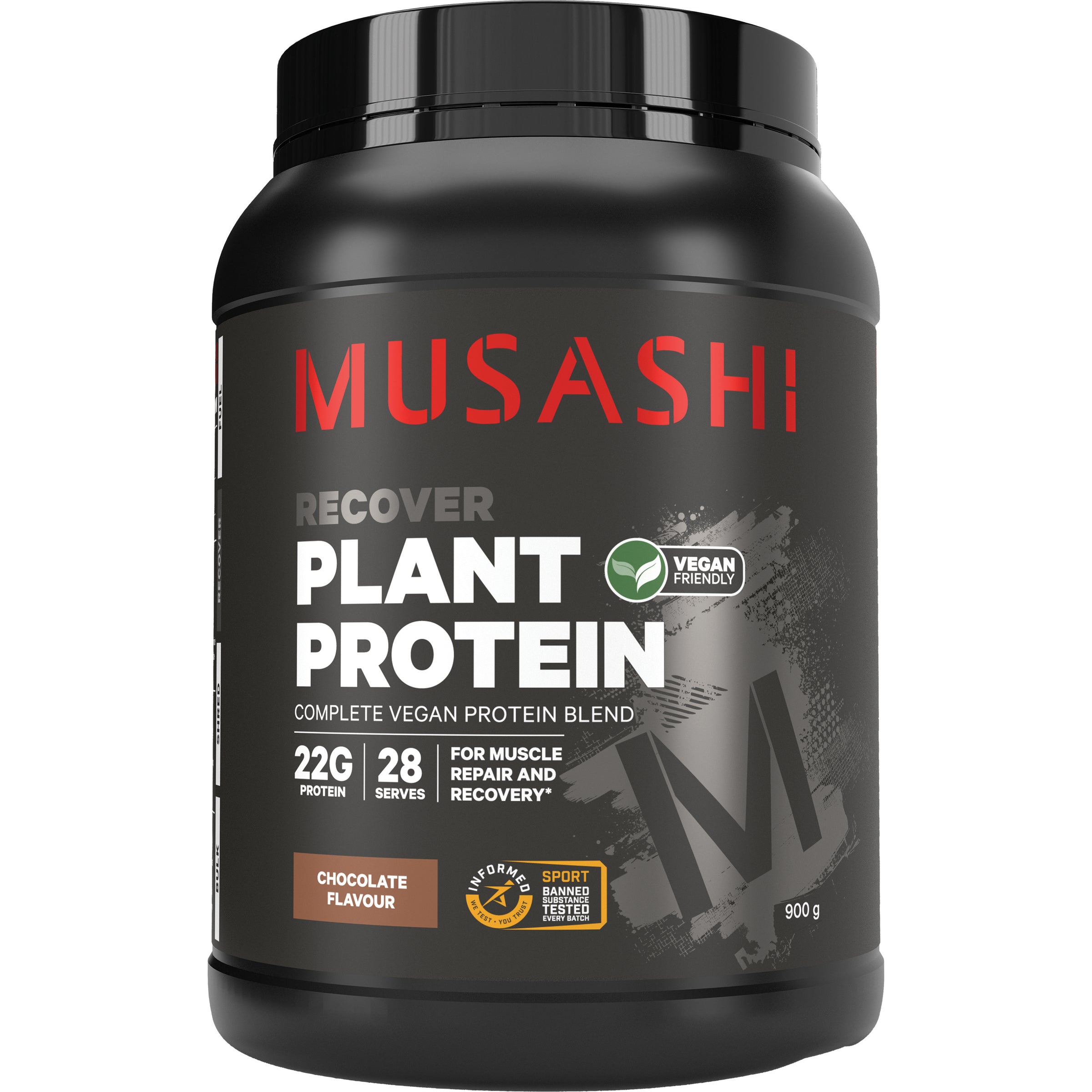 Musashi Plant Protein Powder Chocolate 900g – HealthEZ Pharmacy